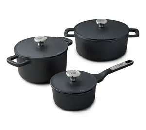 BERGHOFF Phantom 6-pc Nonstick Ceramic Cookware Set, Recycled - One-color