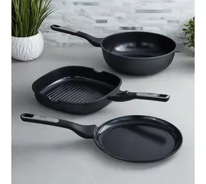 BERGHOFF Phantom 3-pc Nonstick Ceramic Specialt Y Cookware Set