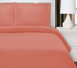SUPERIOR 1200tc Cotton Blend Duvet Cover Set, King/cal.king - One-color