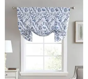 Laura Ashley Elise 50x25 Floral Window Valance - One-color
