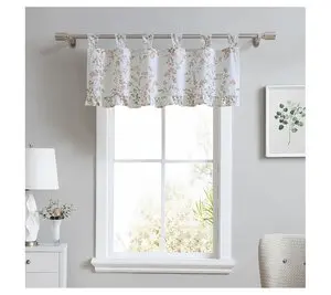 Laura Ashley Fawna 50x20 Floral Window Valance - One-color