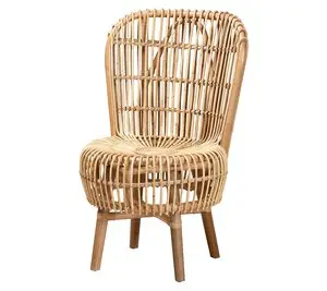 BALI & PARI Nagoya Natural Rattan Tall Lounge C Hair - One-color