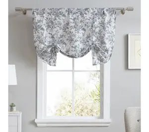 Laura Ashley Annalise 50x25 Floral Window Valan Ce - One-color