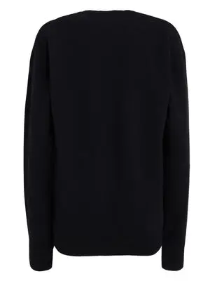 JW Anderson Embroidered Logo Sweatshirt - Black