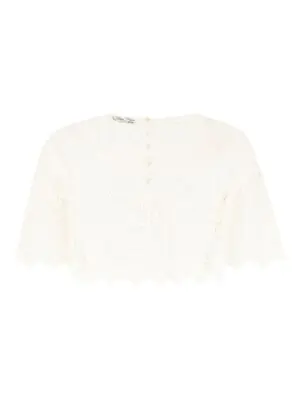 Saint Laurent Lace Blouse