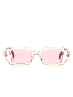 KUBORAUM Q9 Rectangle-frame Sunglasses - Neutrals