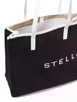 Stella McCartney Logo-print Tote - Black