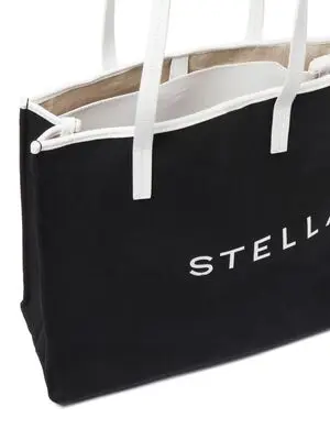Stella McCartney Logo-print Tote - Black