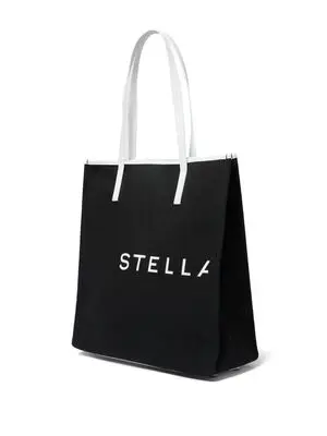 Stella McCartney Logo-print Tote - Black