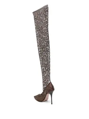 GEDEBE 105mm Logan Boots - Brown