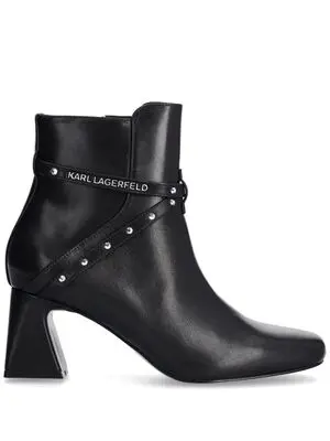 Karl Lagerfeld 65mm Beata Leather Boots