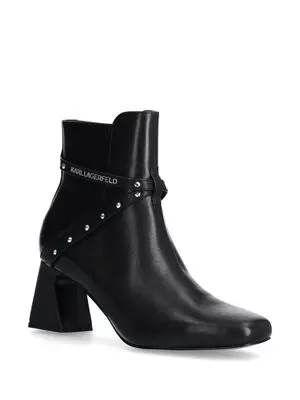 Karl Lagerfeld 65mm Beata Leather Boots