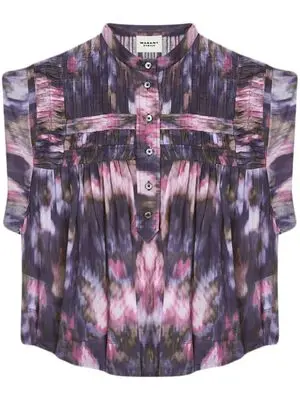 MARANT ETOILE Leaza Top - Purple