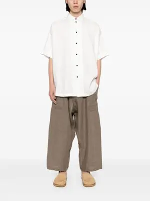 JAN JAN VAN ESSCHE Short-sleeved Shirt - White