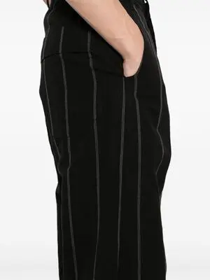 JAN JAN VAN ESSCHE Stripped Trousers