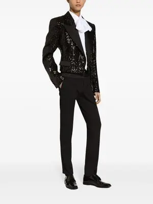 Dolce & Gabbana Sequin-embellished Blazer