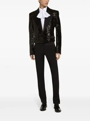 Dolce & Gabbana Sequin-embellished Blazer