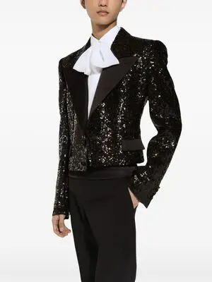 Dolce & Gabbana Sequin-embellished Blazer