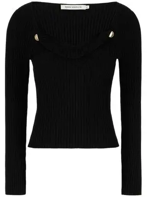SIMONA CORSELLINI Wide-neck Top