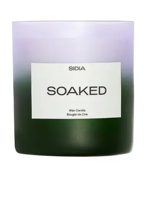 SIDIA Soaked Candle In Green - N,a
