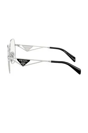 Prada Metallic Eyeglasses