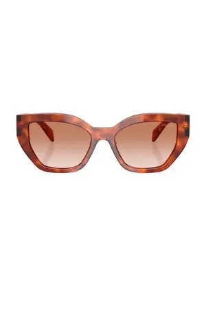 Prada Prada Cat Eye Sunglasses Cognac Tort