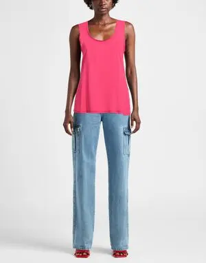 KAOS Sleeveless Top - Fuchsia