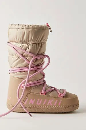 Inuikii Mountain High Snow Boots - Beige