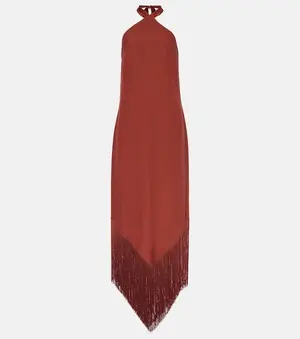 Taller Marmo Wrap Evening Dresses