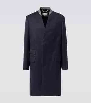 Men's Blue Wool