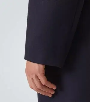 MAISON MARGIELA Wool Coat - Blue