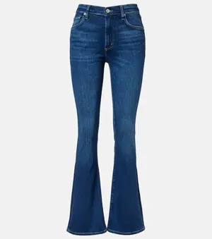 Citizens Of Humanity Lilah High-rise Flared Jeans - Blue