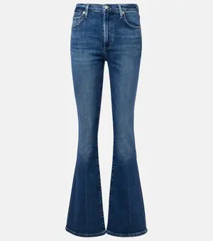 Citizens Of Humanity Lilah High-rise Flared Jeans - Blue