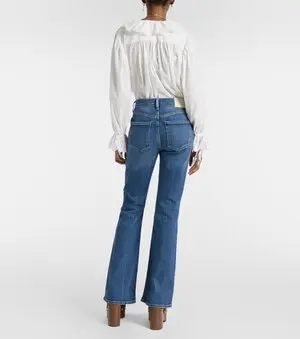 Citizens Of Humanity Lilah High-rise Flared Jeans - Blue