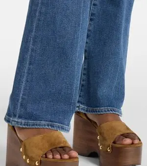 Citizens Of Humanity Lilah High-rise Flared Jeans - Blue