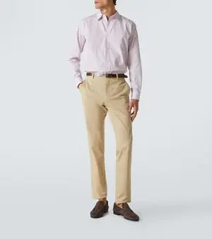 Etro Cotton Twill Chinos - Beige