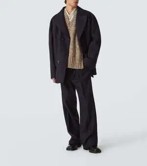 MAISON MARGIELA Wool Pea Coat