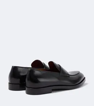 Zegna Leather Penny Loafers