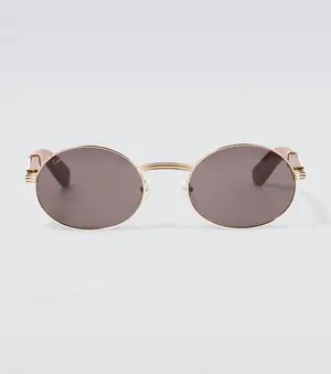 CARTIER Round Sunglasses - Brown