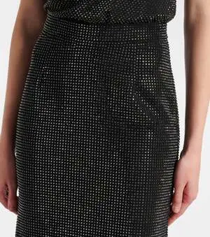 Roland Mouret Crystal-embellished Maxi Skirt