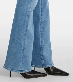 7 For All Mankind Mid-rise Flared Jeans