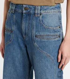 Isabel Marant Étoile Betiane Wide-leg Jeans