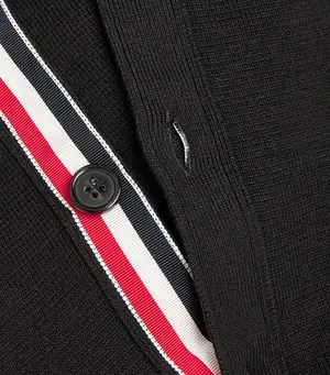 Thom Browne Milano-stitch V-neck Cardigan