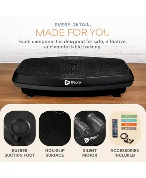 LIFEPRO Hovert 3d Vibration Plate – Dual Motor