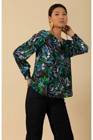 Hale Bob Averie Silk Top