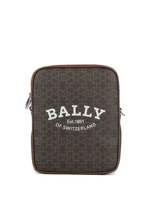 Bally Leather Clutch - Brown