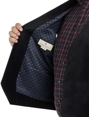OAK HILL BY DXL Oak Hill Velvet Vest