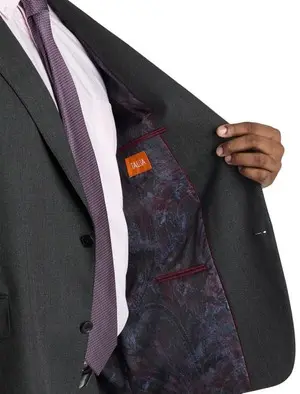 TALLIA Windowpane Suit Jacket