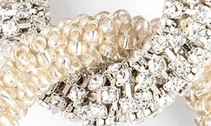 Deepa Gurnani Sienna Embellished Drop Earrings