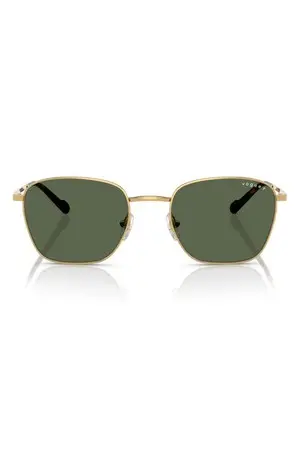 VOGUE 53mm Pillow Sunglasses - Gold